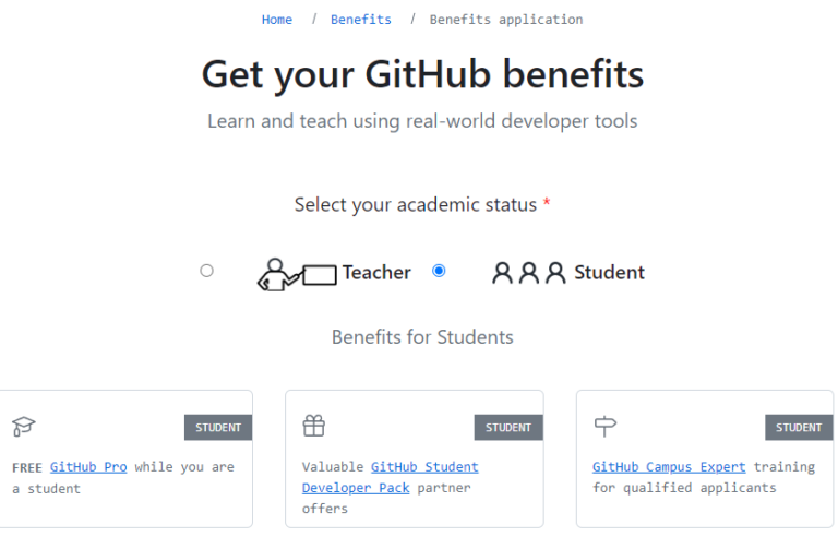 GitHub Proを料金無料で使える学生アカウント申請方法 Educationサービス - うさぎぱい-Python独学